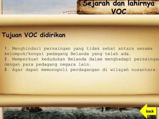 Sejarah (voc) | PPTX