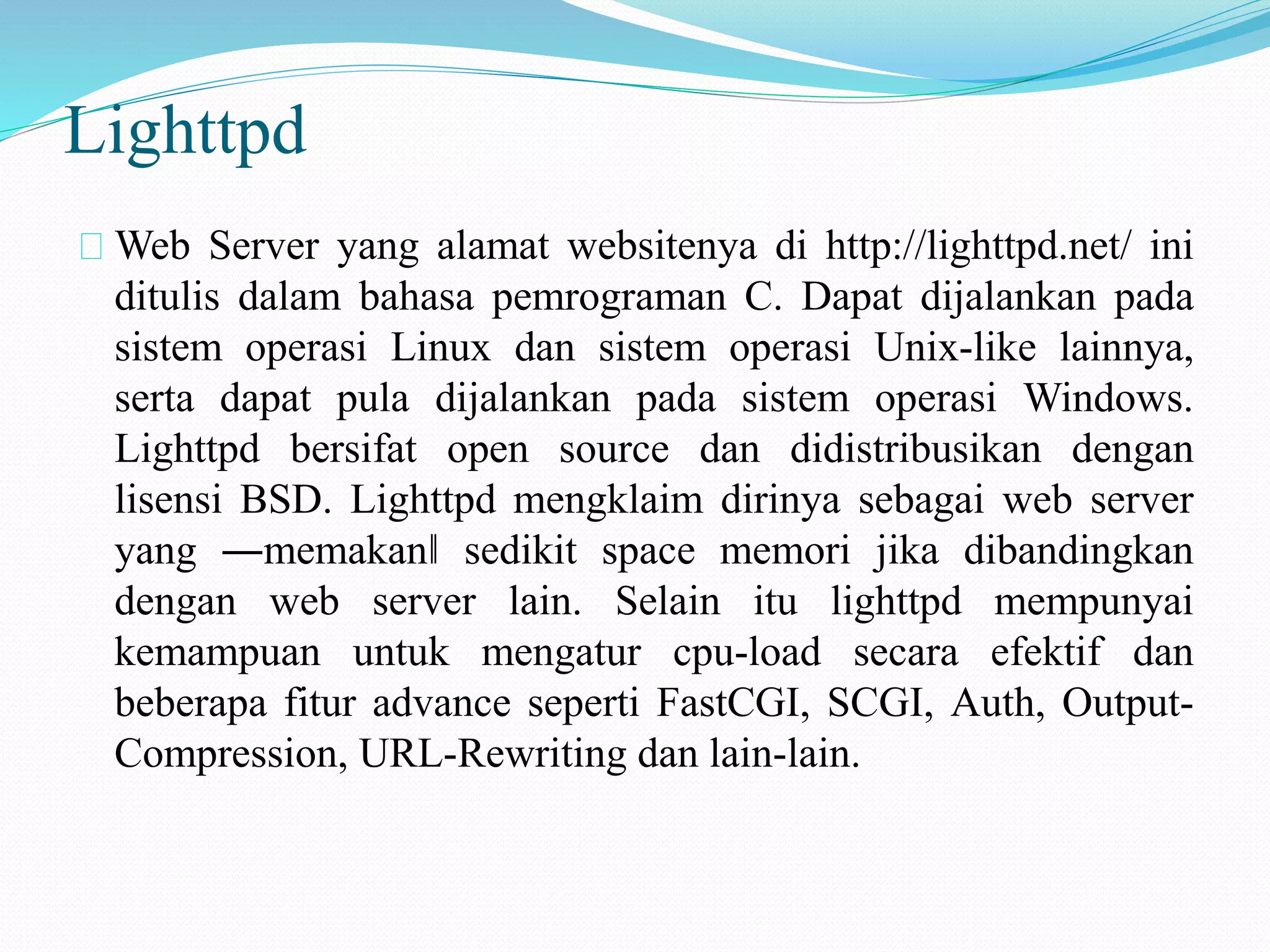 Sejarah web server | PPTX