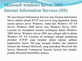 Sejarah web server | PPTX