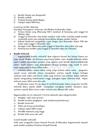 ruang lingkup dan berfikir sejarah | PDF