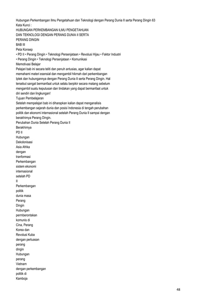 Sejarah xii ipa ( modul unit 1) pjg | PDF