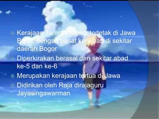 Sejarah xi 'kerajaan tarumanegara' | PPT