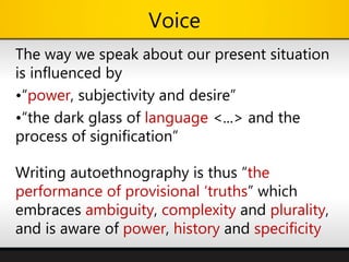 Introduction to Autoethnography | PDF