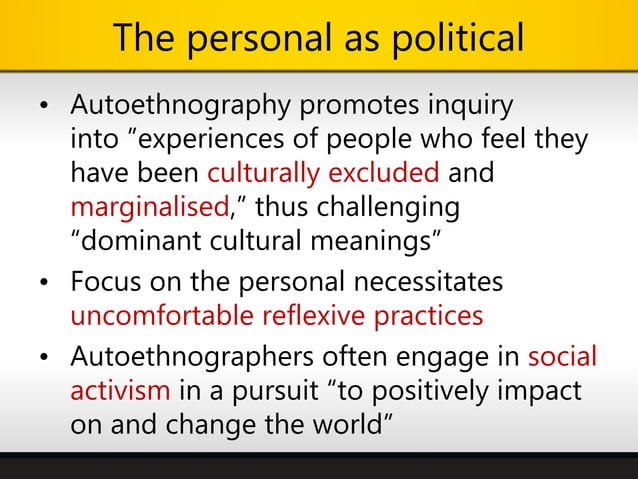 Introduction to Autoethnography | PDF