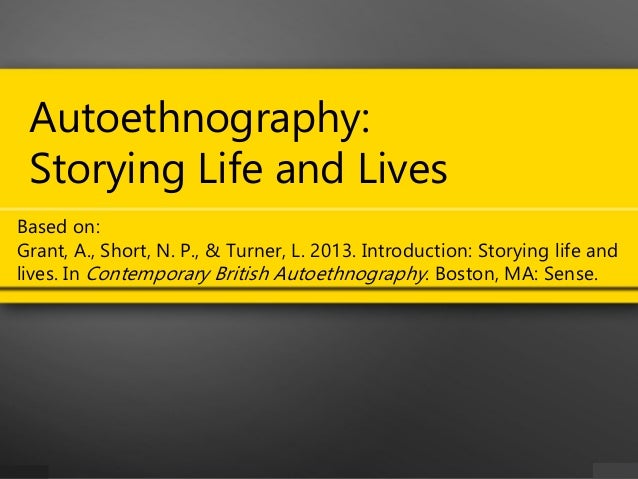 Introduction to Autoethnography