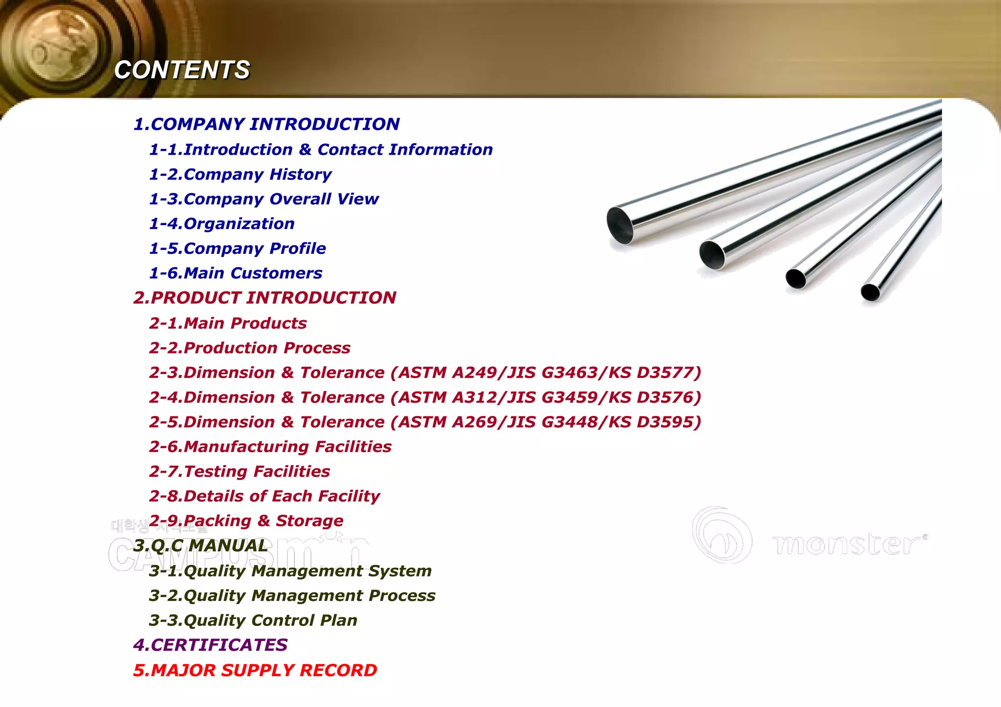 Se Jin Tube Tech E Catalogue | PDF | Manufacturing Industry | Industries