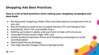 [Expert Panel] New Google Shopping Ads Strategies Uncovered | PDF