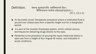 SEKA PPT1.pptx ayurvedic shalakya tantra | PPTX