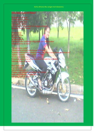 Sekarang kamu di mana | DOCX