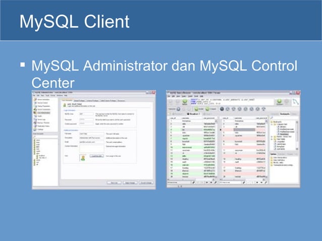 Sekilas Tentang MySQL | PPT