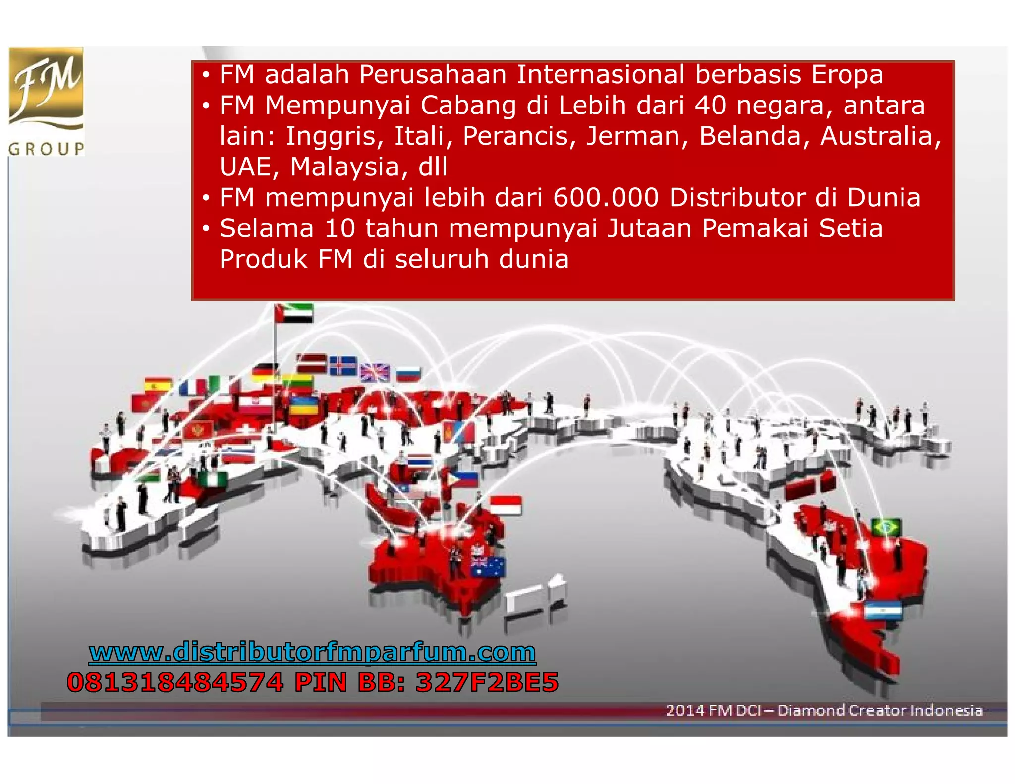 parfum original membutuhkan karyawan untuk distribusi FM | PPT