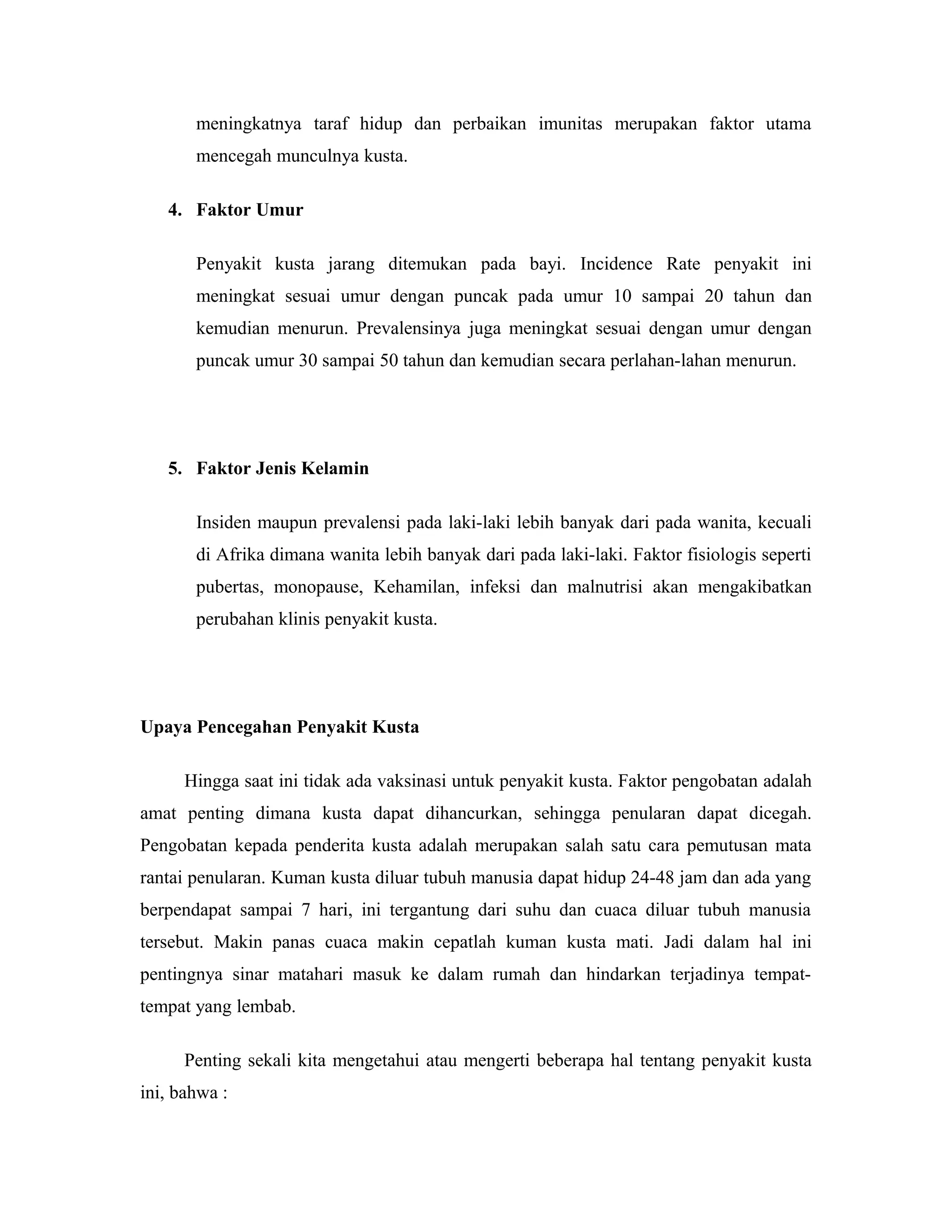 Sekilas mengenal penyakit kusta | DOC