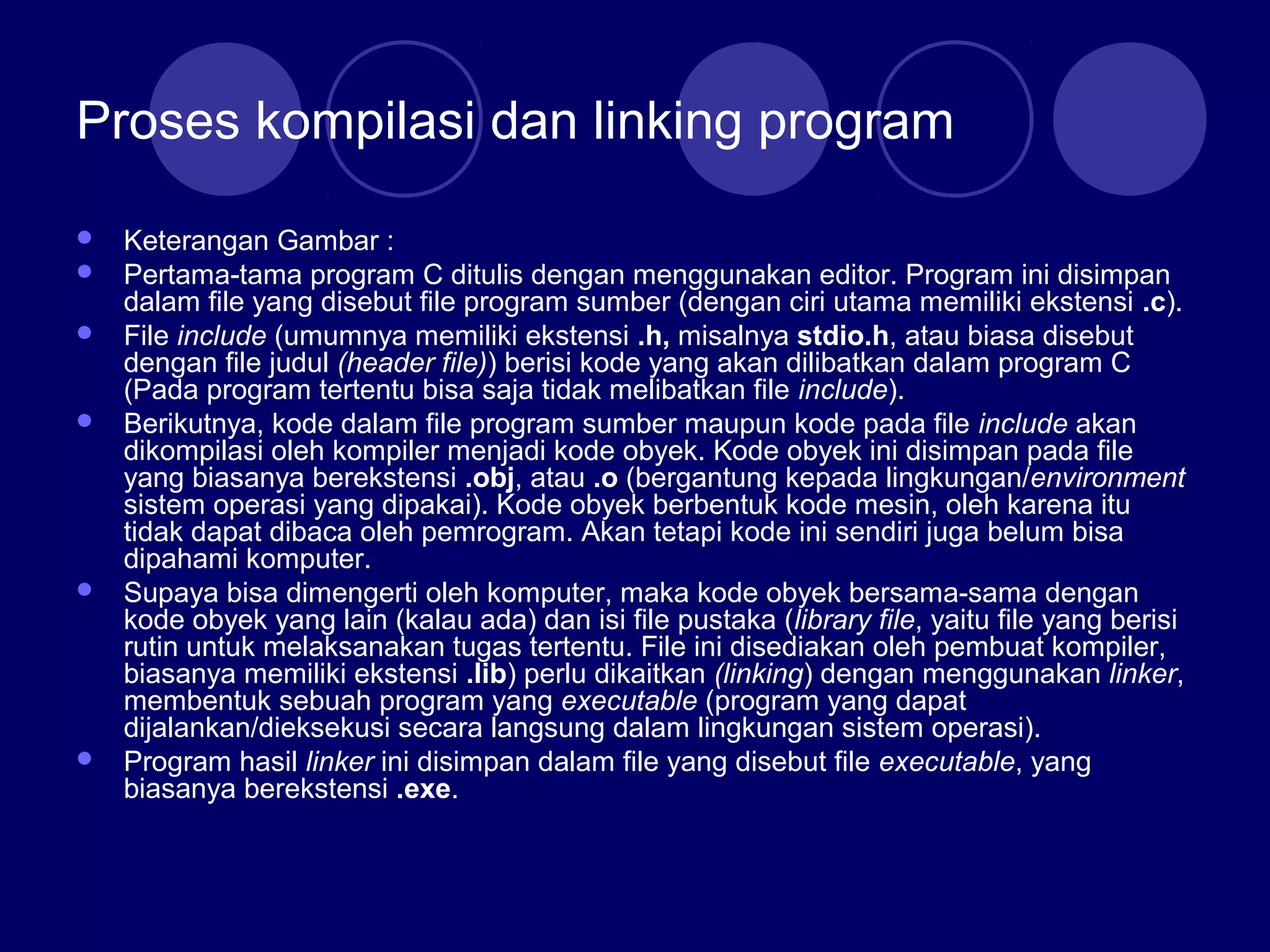 Sekilas tentang c | PPT
