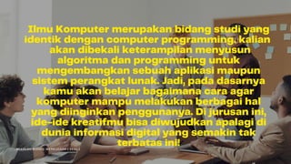 Jurusan Ilmu Komputasi | PDF