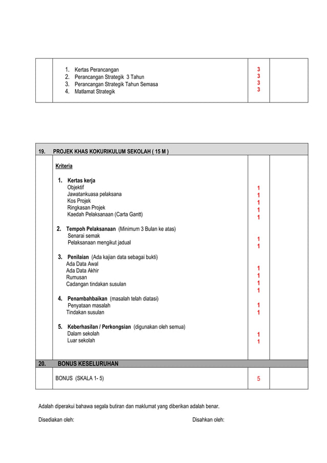 Sekolah Cemerlang kokurikulum | PDF