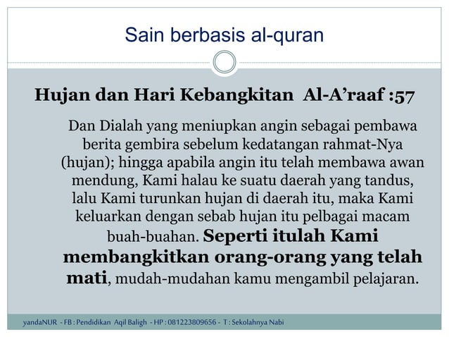 Sekolahnya rasulullah dan sahabat | PPT