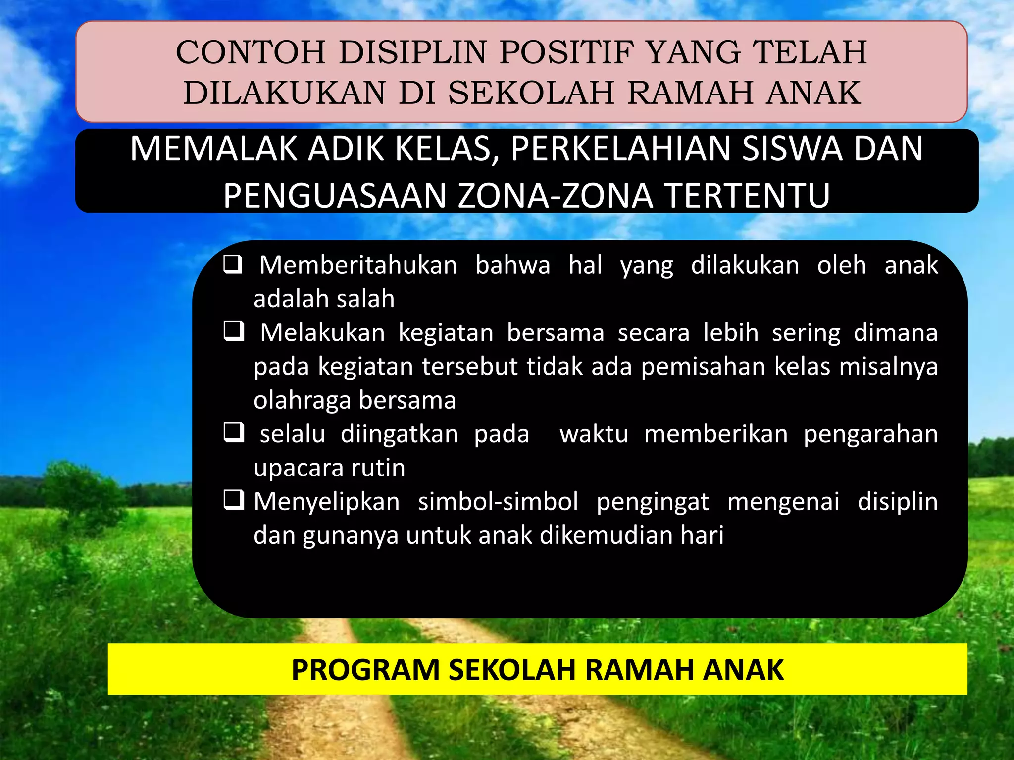 Sekolah ramah anak | PPT