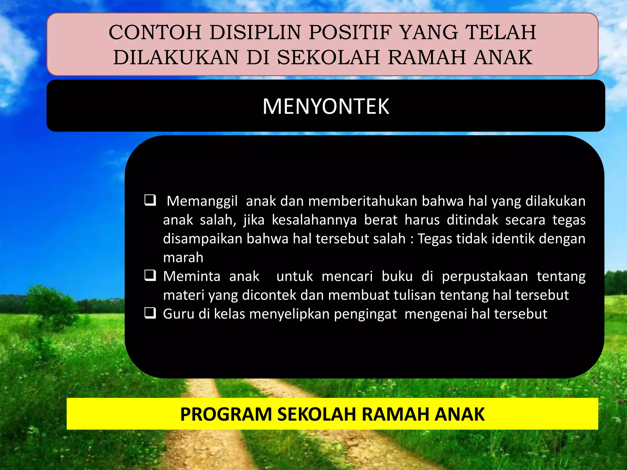Sekolah ramah anak | PPT