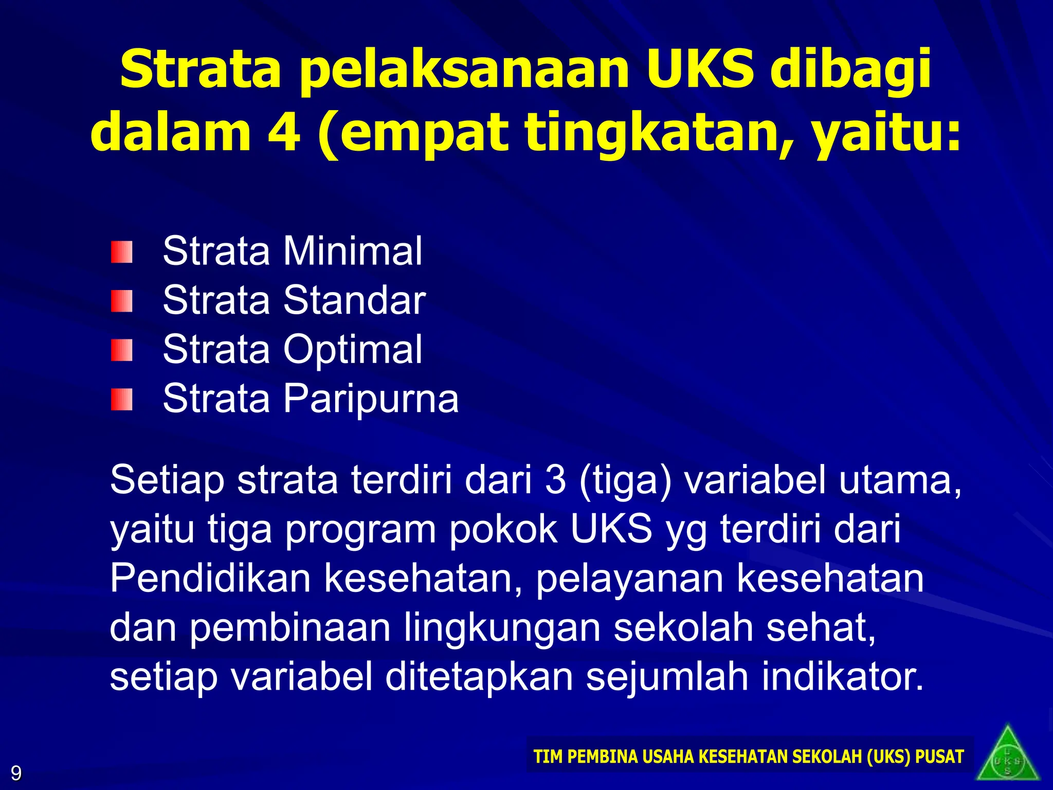 Pembinaan dan Pengembangan UKS | PPT