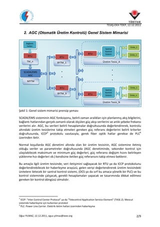Sekonder Frekans Kontrolu | PDF