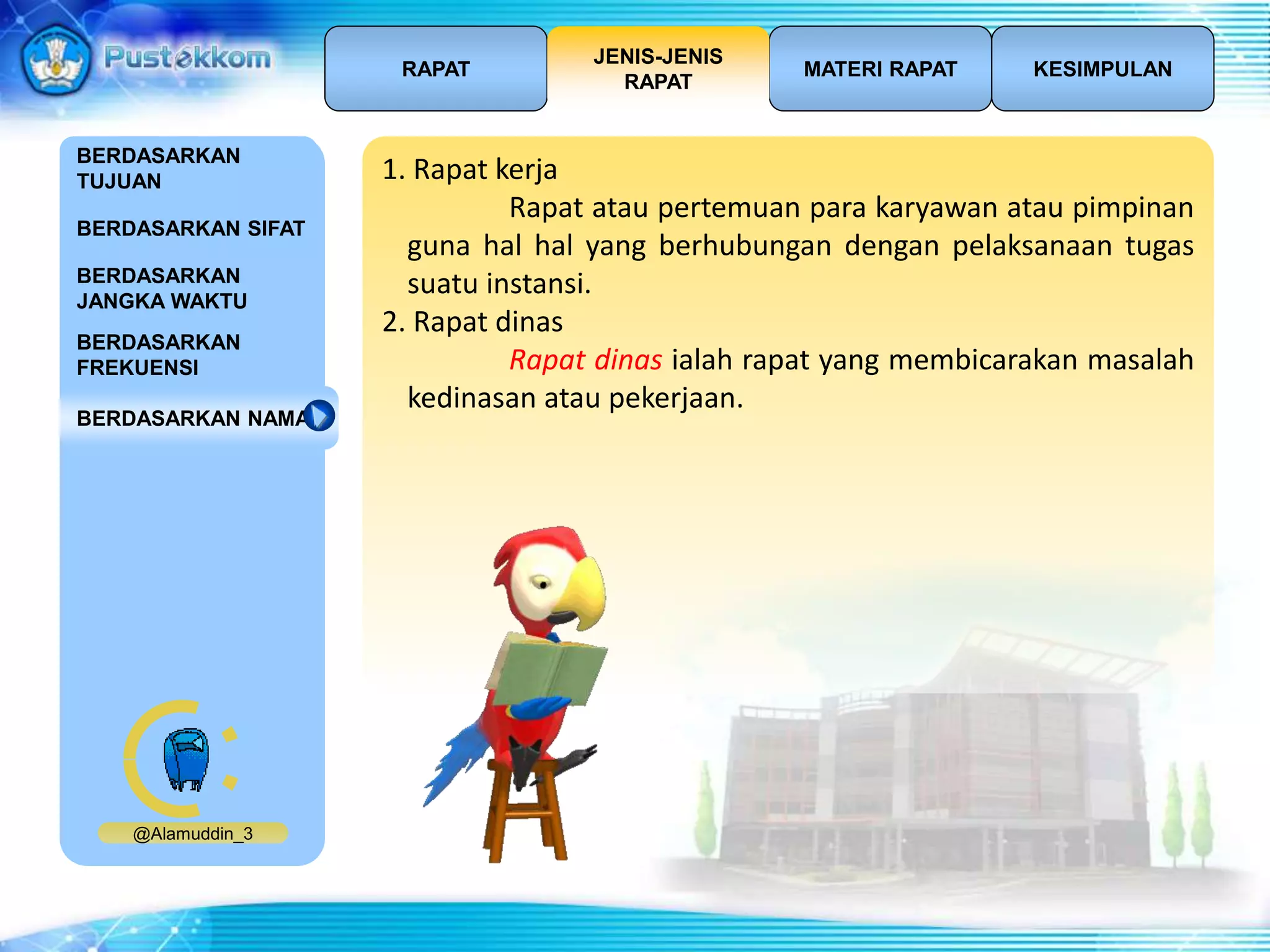 mengelola rapat dengan efektif | PPTX