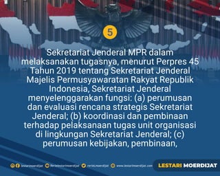 Sekretariat Jenderal Majelis Permusyawaratan Rakyat | PDF