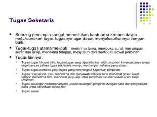 Sekretaris | PPT