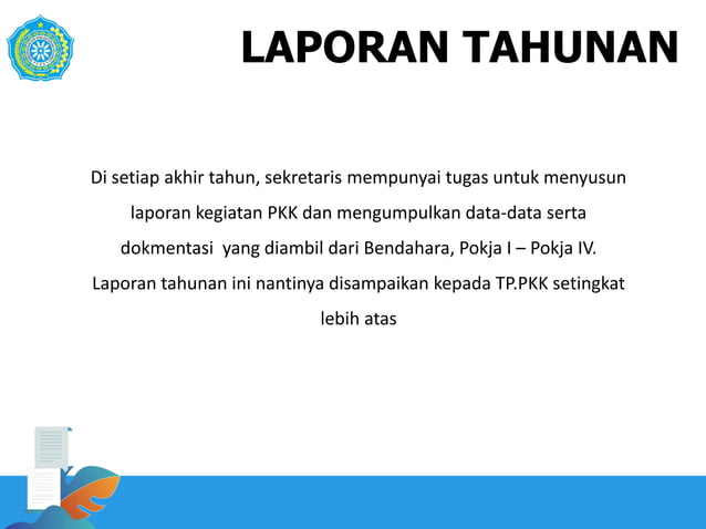 SEKRETARIS TUGAS & POKOK SEKRETARIS PKK.pptx