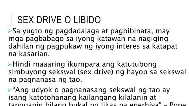 Sekswalidad Ng Taopptx