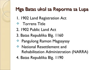 Sektor ng agrikultura | PPT