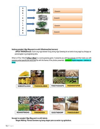 SEKTOR NG AGRIKULTURA LESSON PLAN.docx
