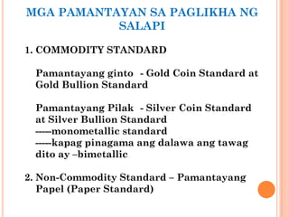 Sektor ng pananalapi | PPTX