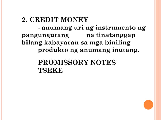 Sektor ng pananalapi | PPTX