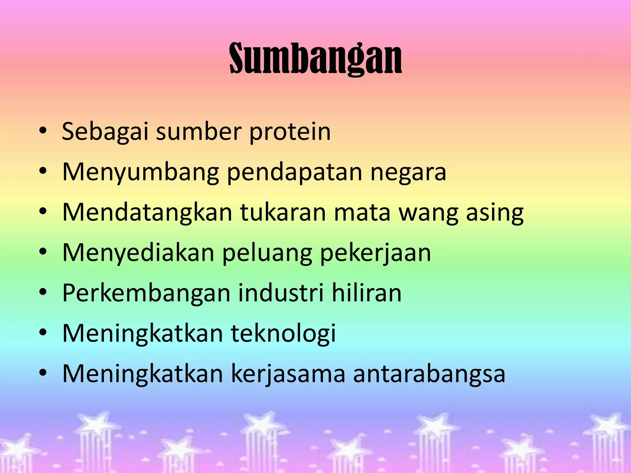Sektor perikanan | PPTX
