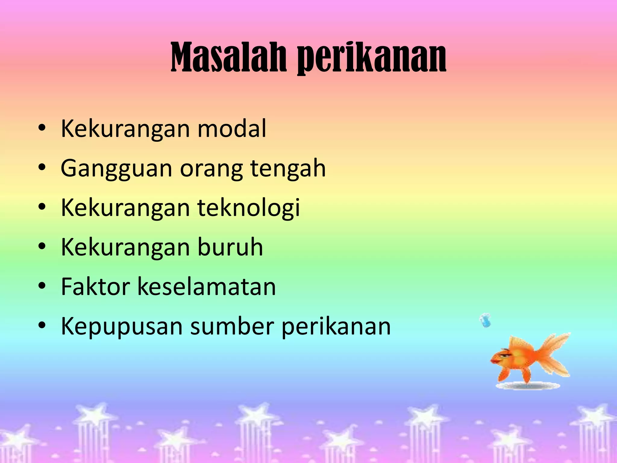 Sektor perikanan | PPTX