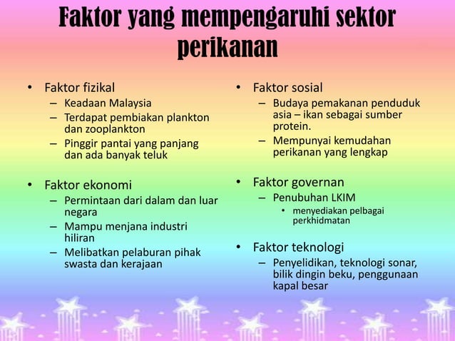 Sektor perikanan | PPTX