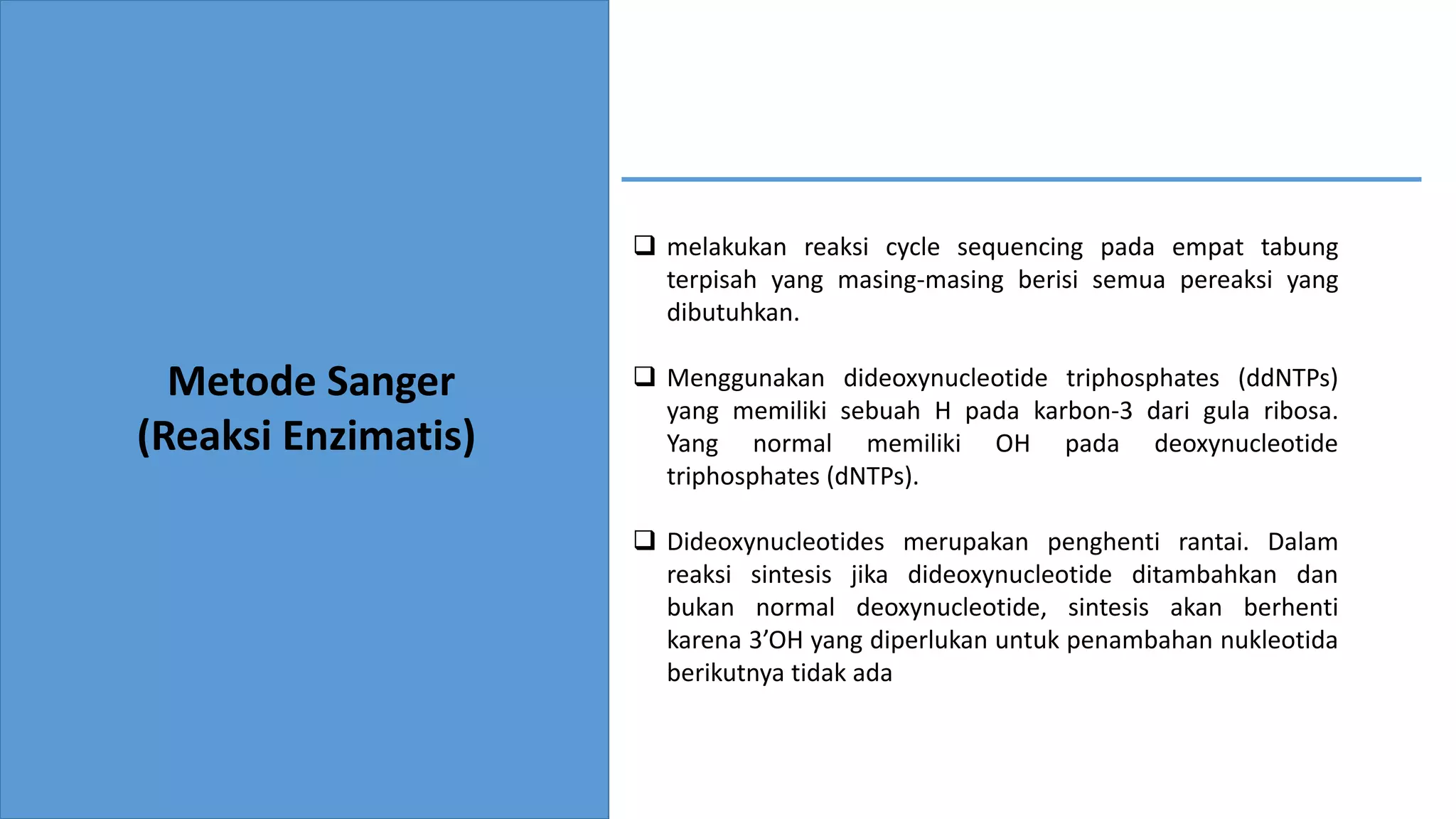 Sekuensing - Rekayasa Genetika | PPTX