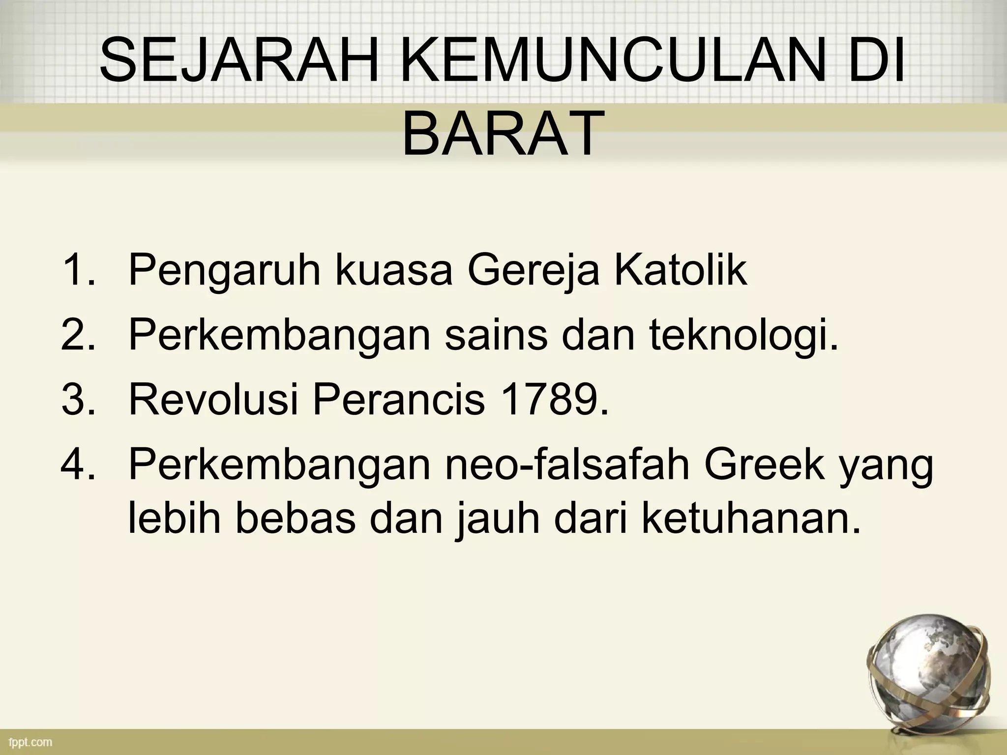 Sekularisme - Teori dan Isu Semasa | PPT