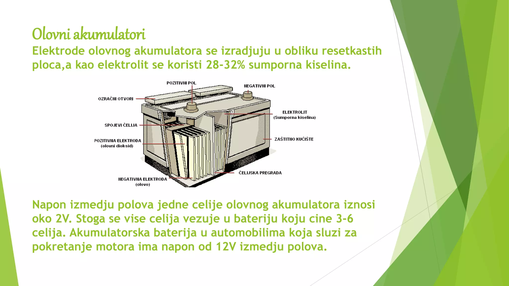 Sekundarni izvori struje | PPT