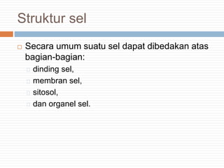 Teori dan Struktur Sel | PPT