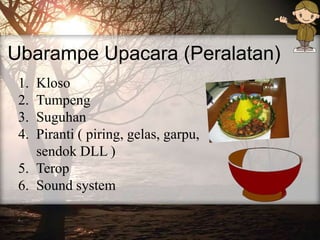 BAHASA JAWA UPACARA ADAT Selamatan (selametan) | PPTX