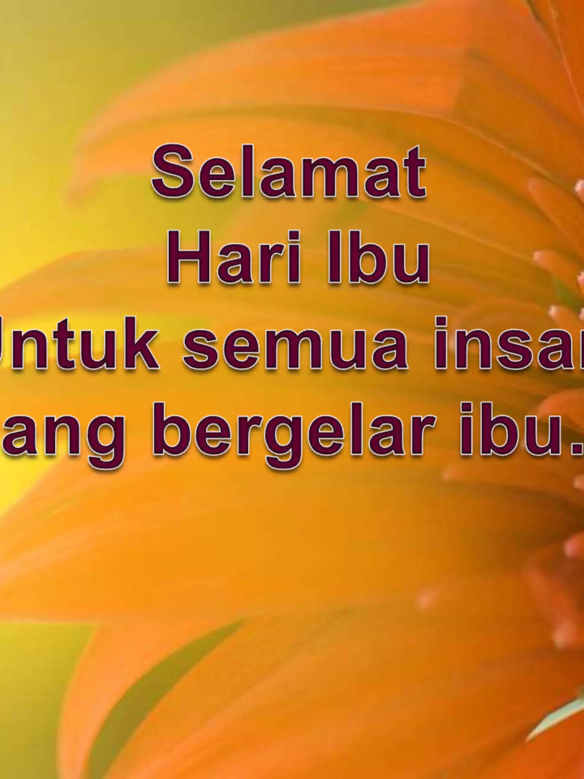 Selamat hari ibu | PPTX