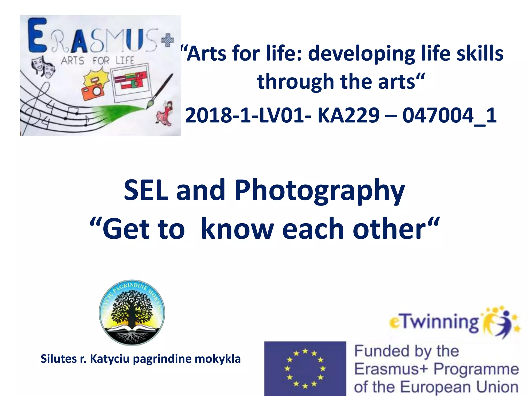 SEL and photography | PPTX | Education