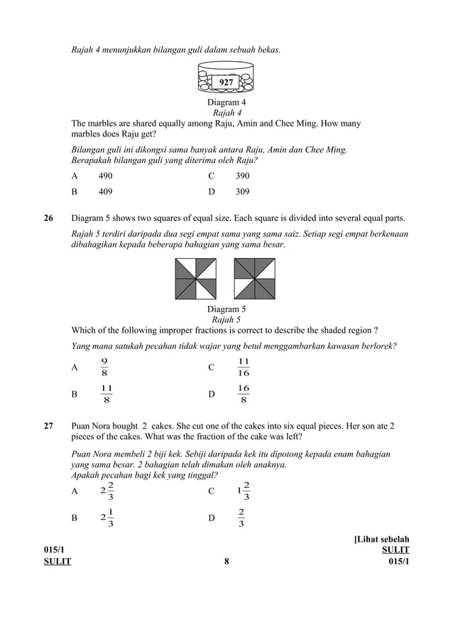 Selaras 1 y5 p1 | DOC
