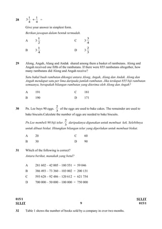 Selaras 1 y5 p1 | DOC