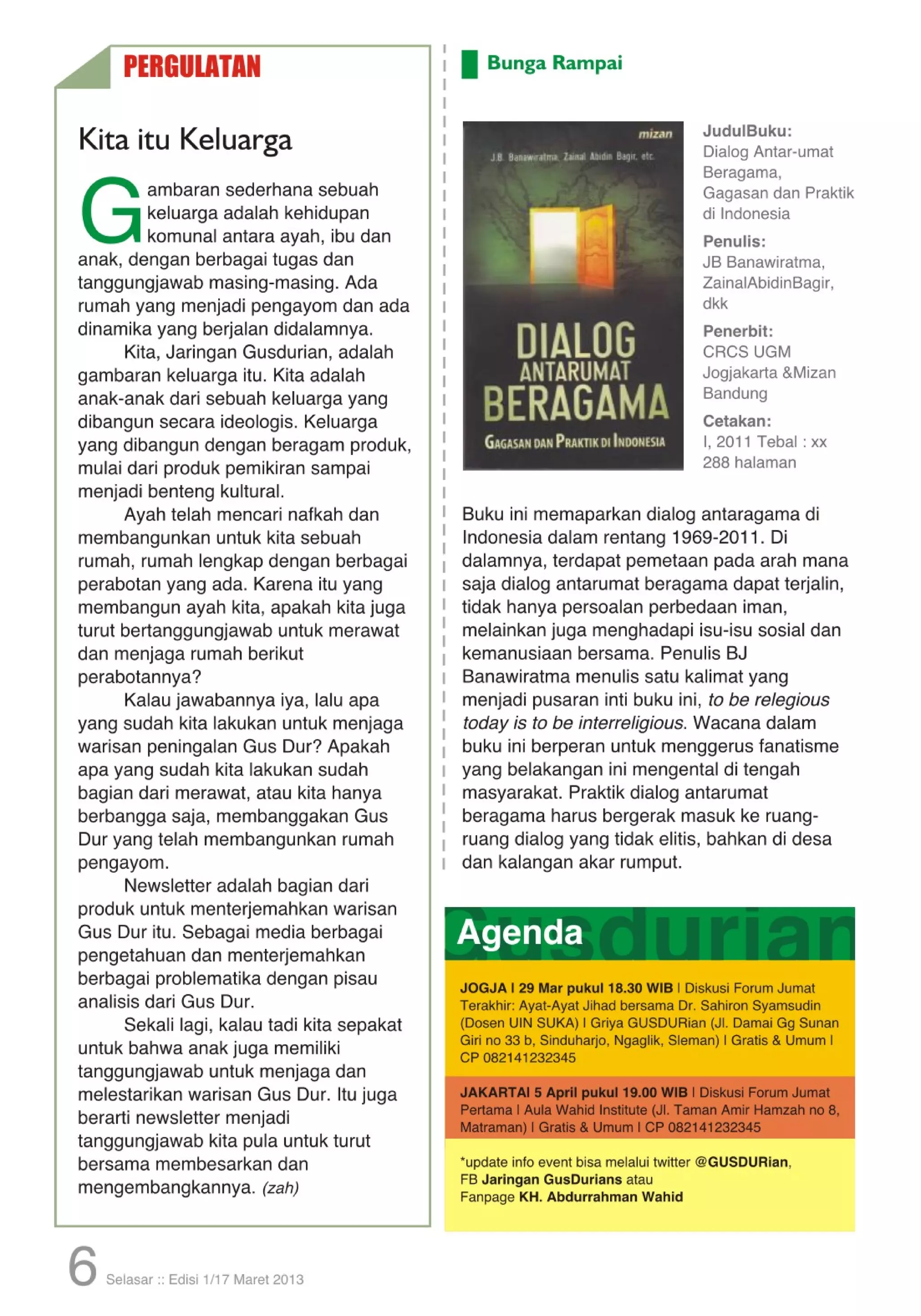 Selasar edisi 01 | PDF