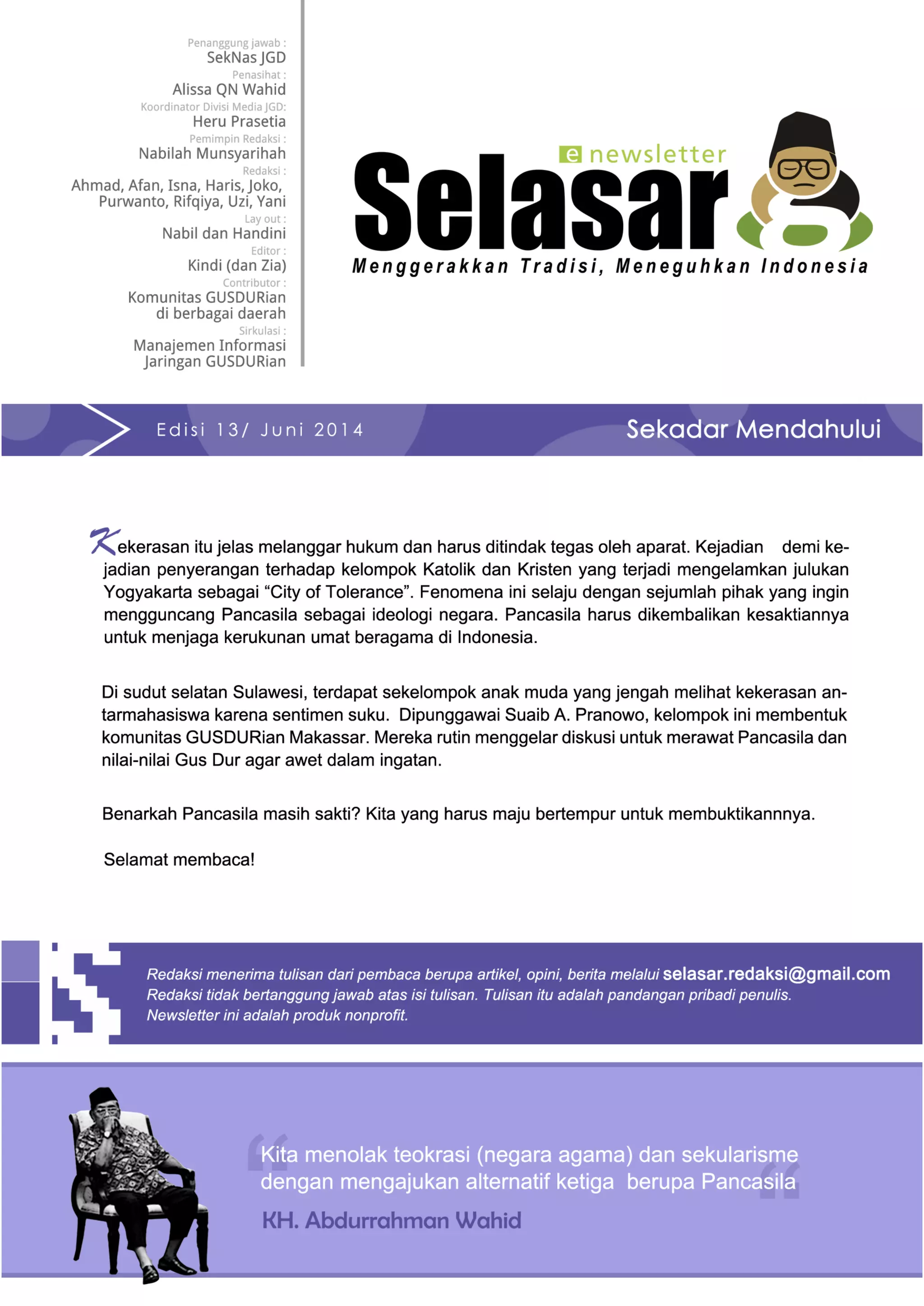 Selasar edisi 13 | PDF