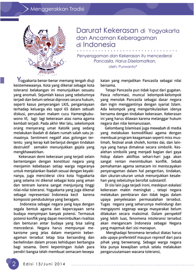 Selasar edisi 13 | PDF