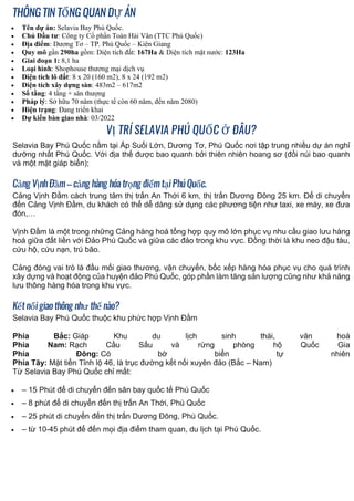 Selavia Bay Phú Quốc - TTC Cảng Vịnh Đầm - WikiLand.pdf