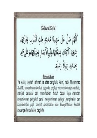 Selawat badwi | PDF